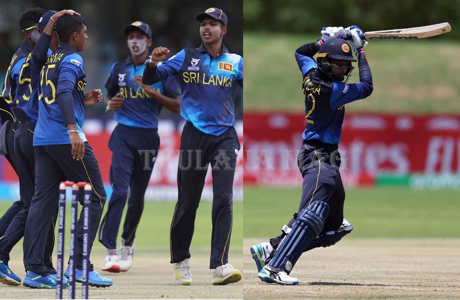 ICC Under 19 World Cup සිම්බාබ්වේ සමග තරඟයෙන් ශ්‍රී ලංකා පිලට ජය ...