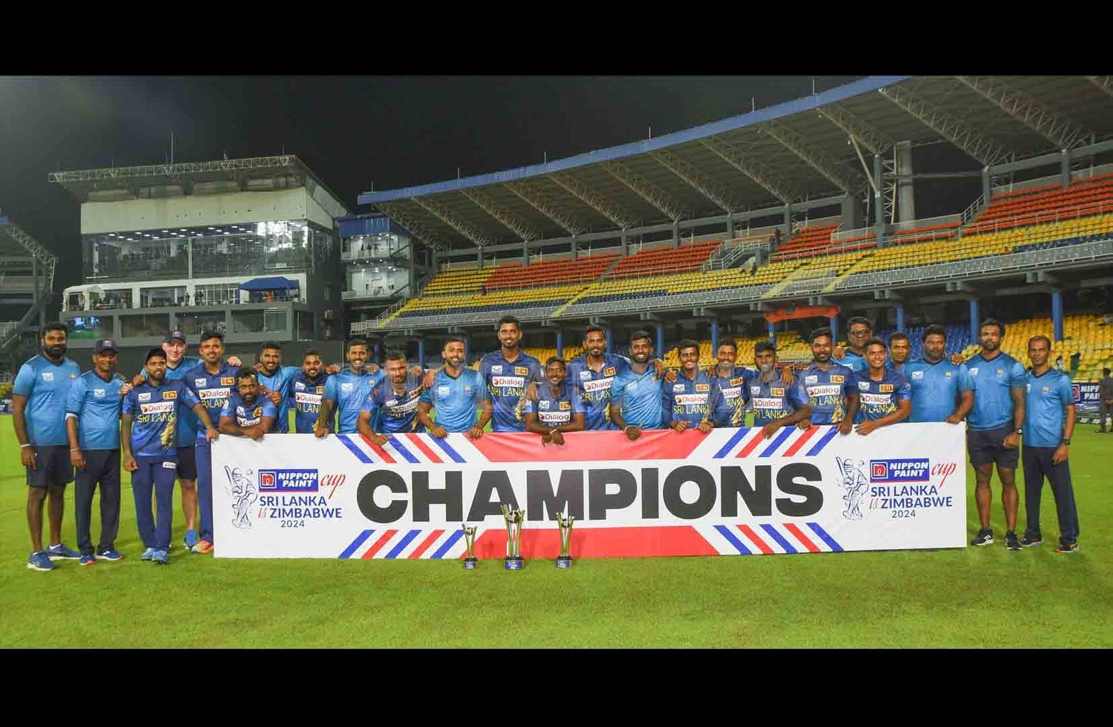 Zimbabwe vs Sri Lanka තරඟාවලියේ ජය ශ්‍රී ලංකාවට - Thulana Mag