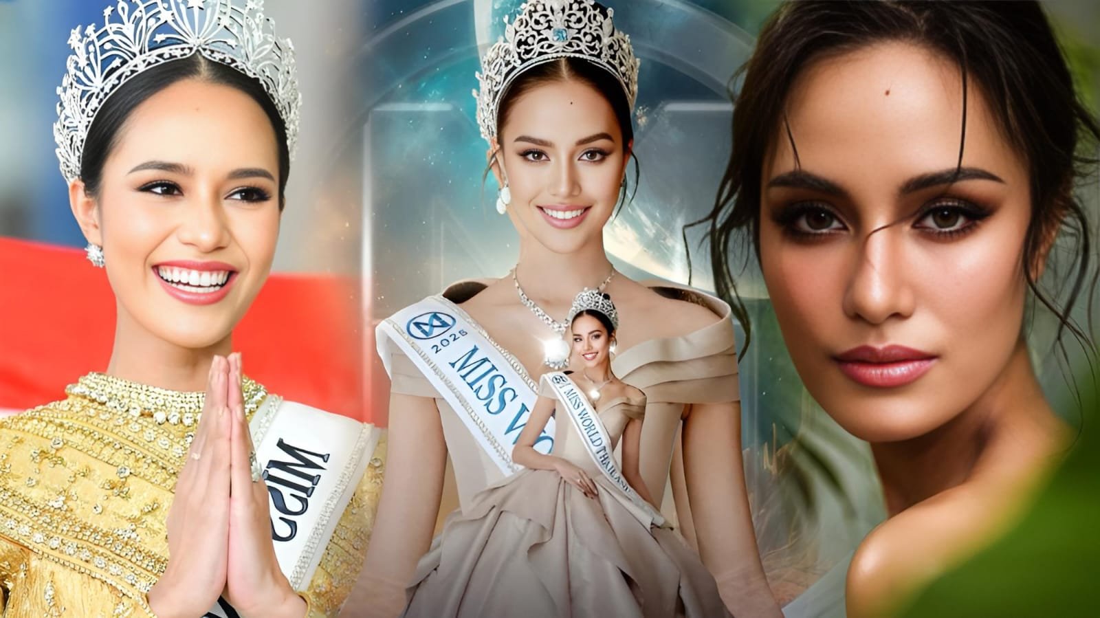 Miss World 2025 තායිලන්තයේ පළමු ලෝක රූ රැජින - Thulana Mag